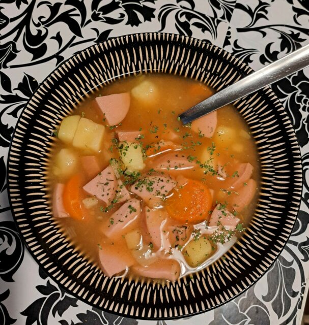 Makkarakeitto - Resepti