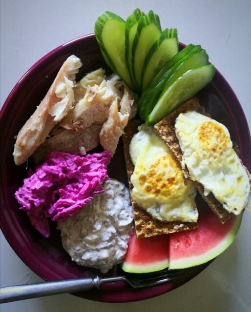 Aamupala yhdelle. - Resepti