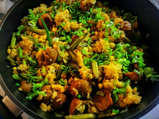 Chicken round pan - Resepti