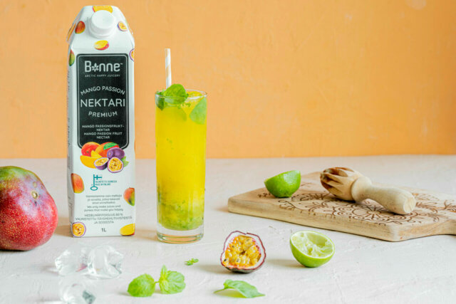 Mango-passion mocktail - Resepti