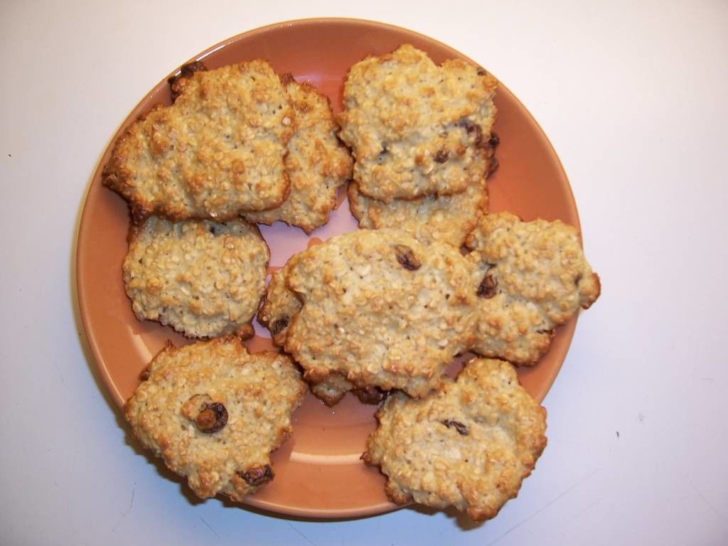 Rasvattomat kaurakeksit - Resepti