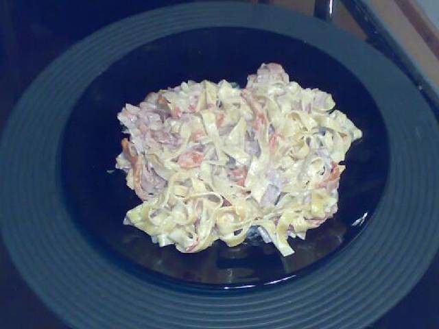 Helppo kinkkupasta - Resepti