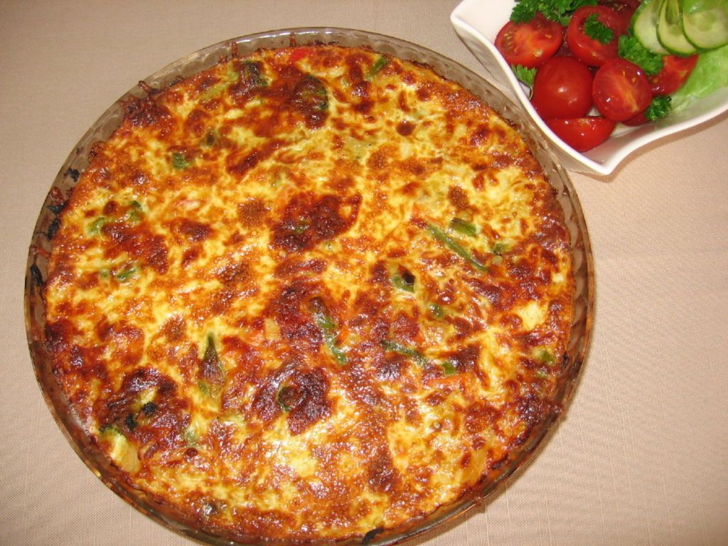 Kasvispiirakka - Resepti