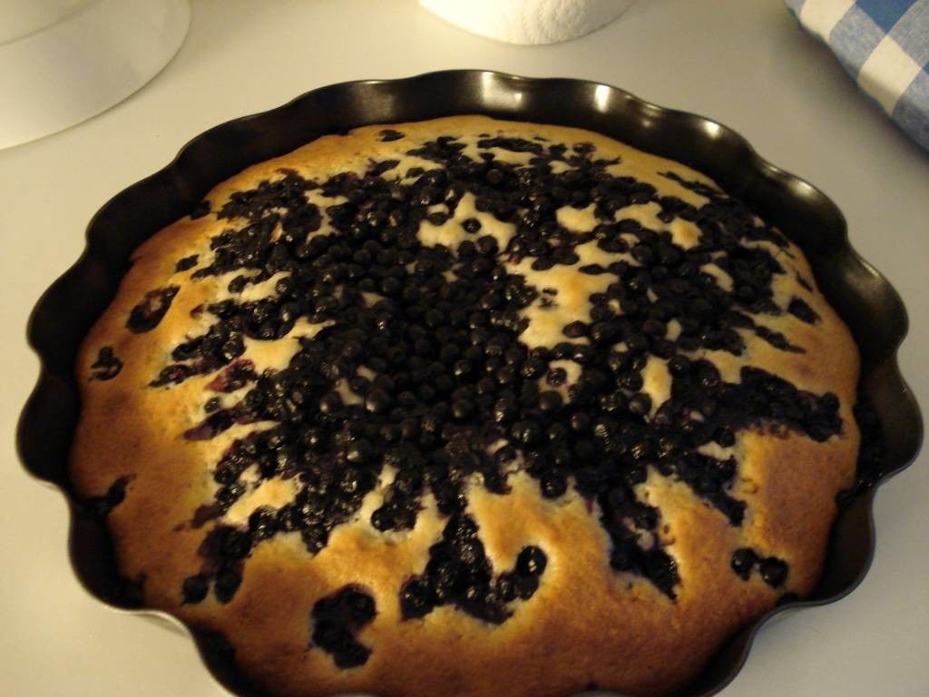 Mustikkapiirakka - Resepti