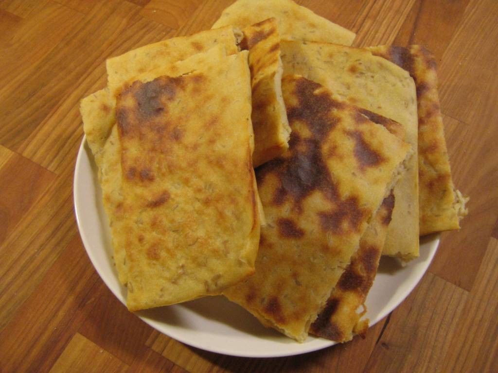 Ihana laiskan äidin rieska - Resepti