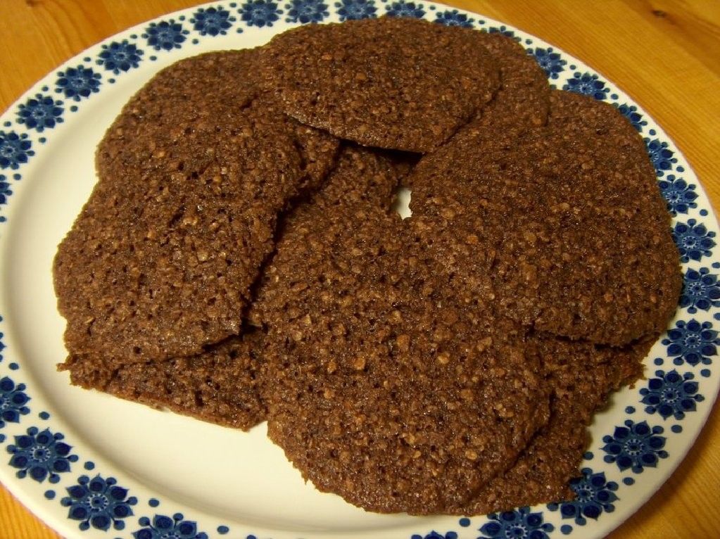 Cacao-kaurakeksit 4.9.07 - Resepti