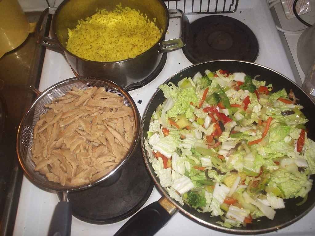 Soija-kasvisrisotto, kevyt - Resepti