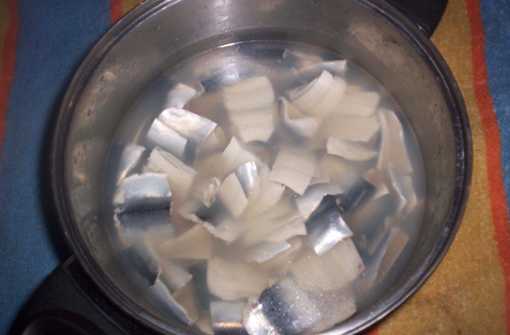 Sinappi/Valkosipuli Silakat - Resepti