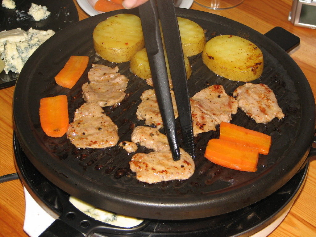 Raclette kahdelle Possusta - Resepti