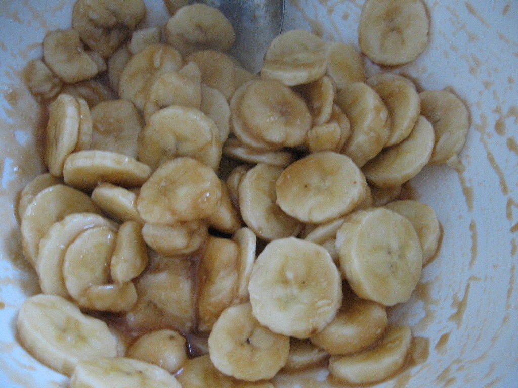 Banaani -suklaapaistos - Resepti