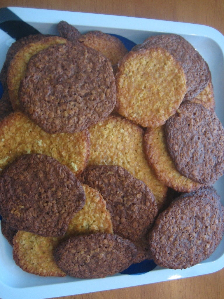 Kaurakeksit - Resepti