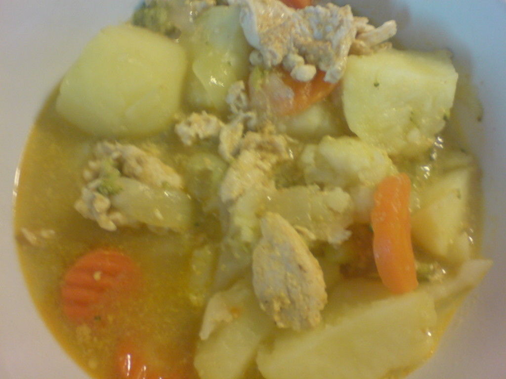 Tandoori kanakeitto - Resepti