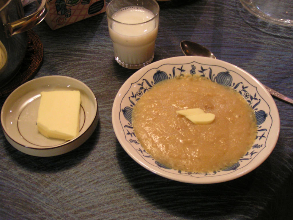 Naurispuuro - Resepti