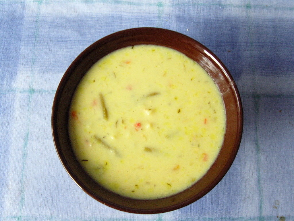 Juustoinen broileri keitto - Resepti