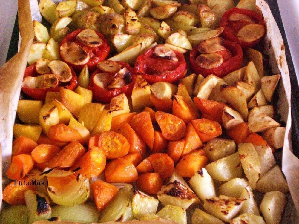 Juurekset Uunista - Resepti