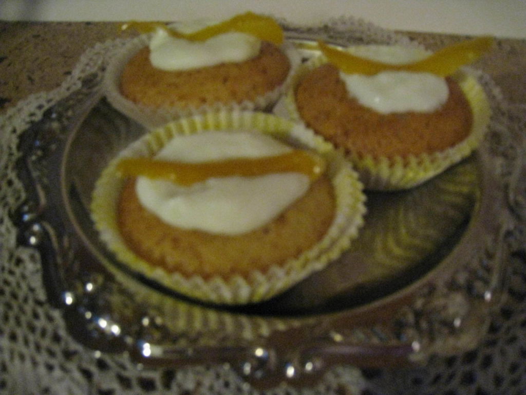 Sitruunarahkaiset muffinit - Resepti