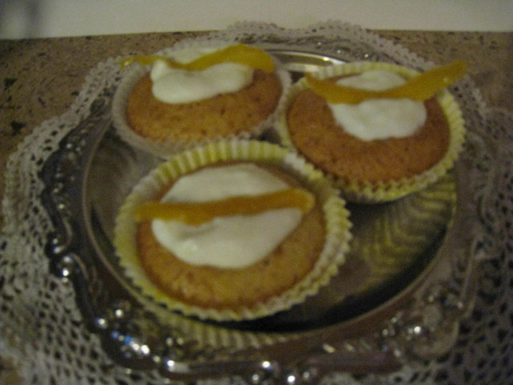 Sitruunarahkaiset muffinit - Resepti
