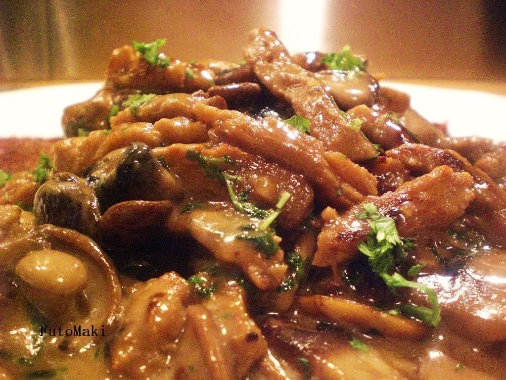 Soija "Geschnetzelt" - Resepti