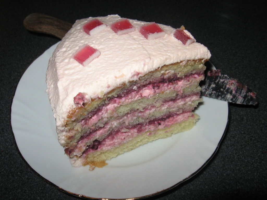 Vaaleanpunainen kakku - Resepti