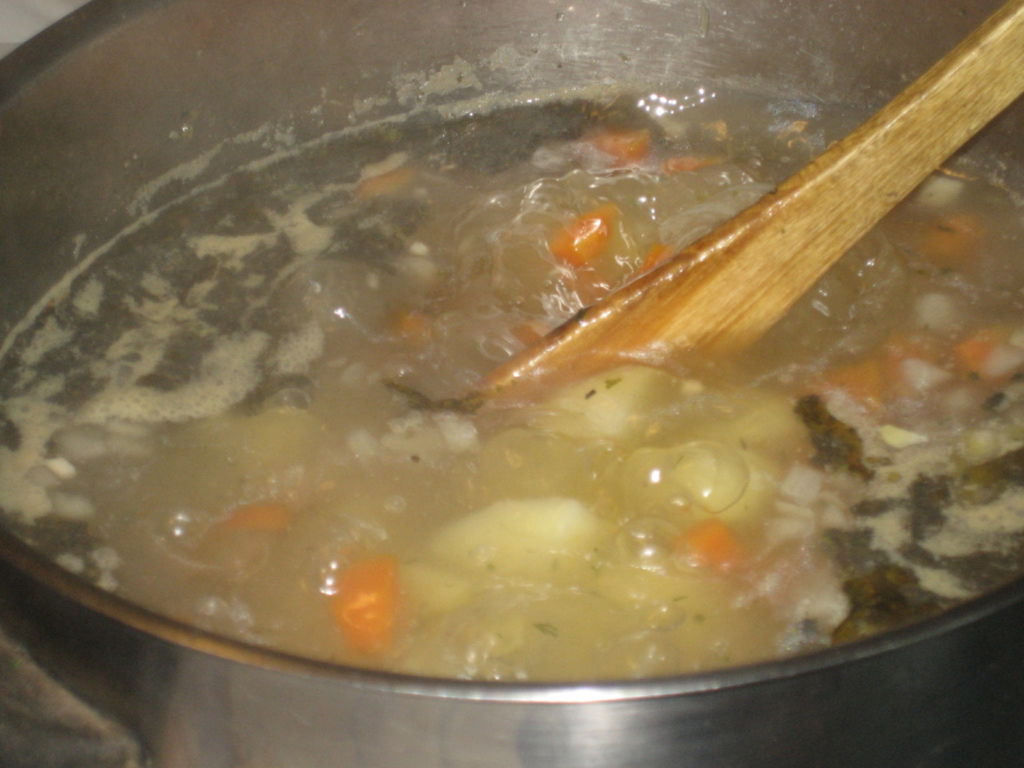 JUUSTOINEN NAKKIKEITTO - Resepti