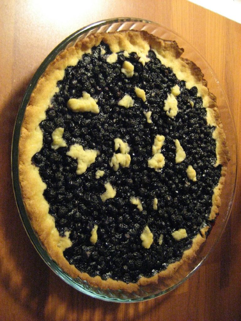 Mustikkapiirakka - Resepti