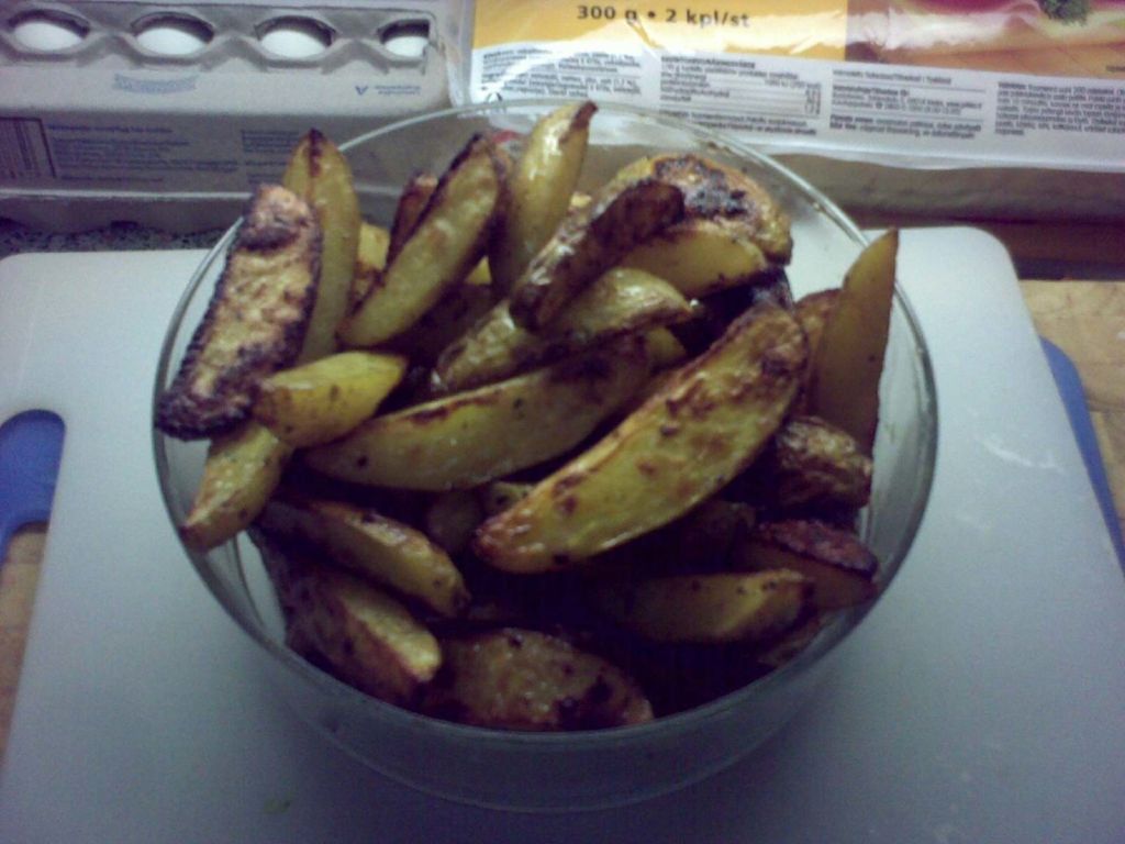 Lohkoperunat - Resepti