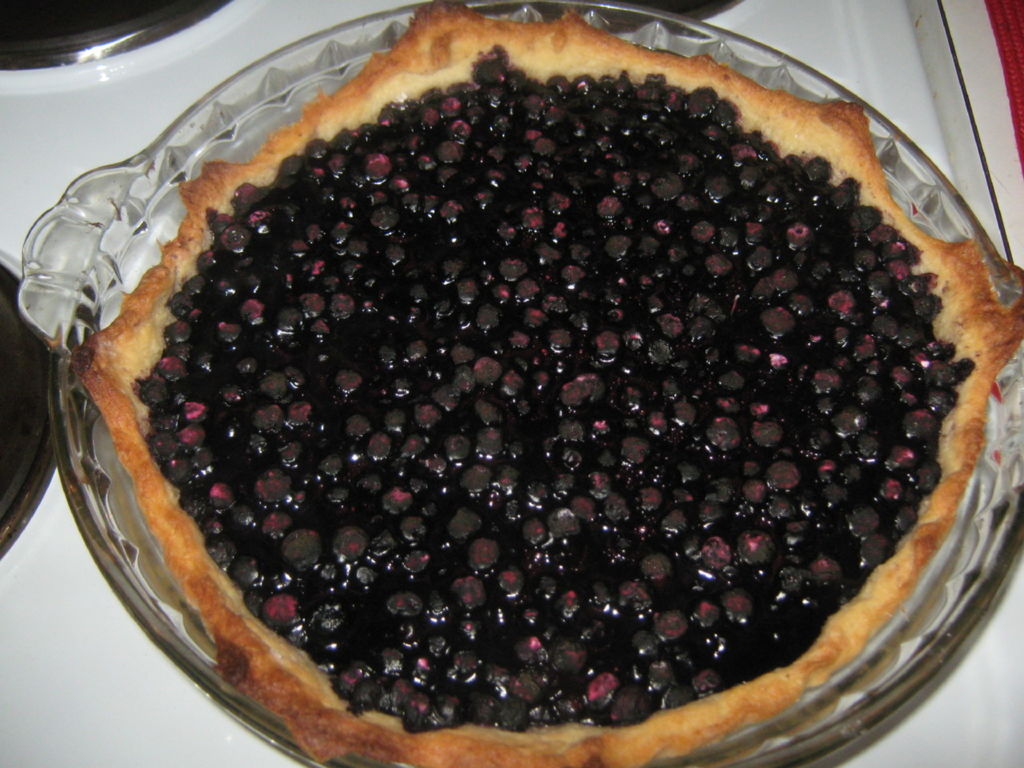 mustikkapiirakka - Resepti