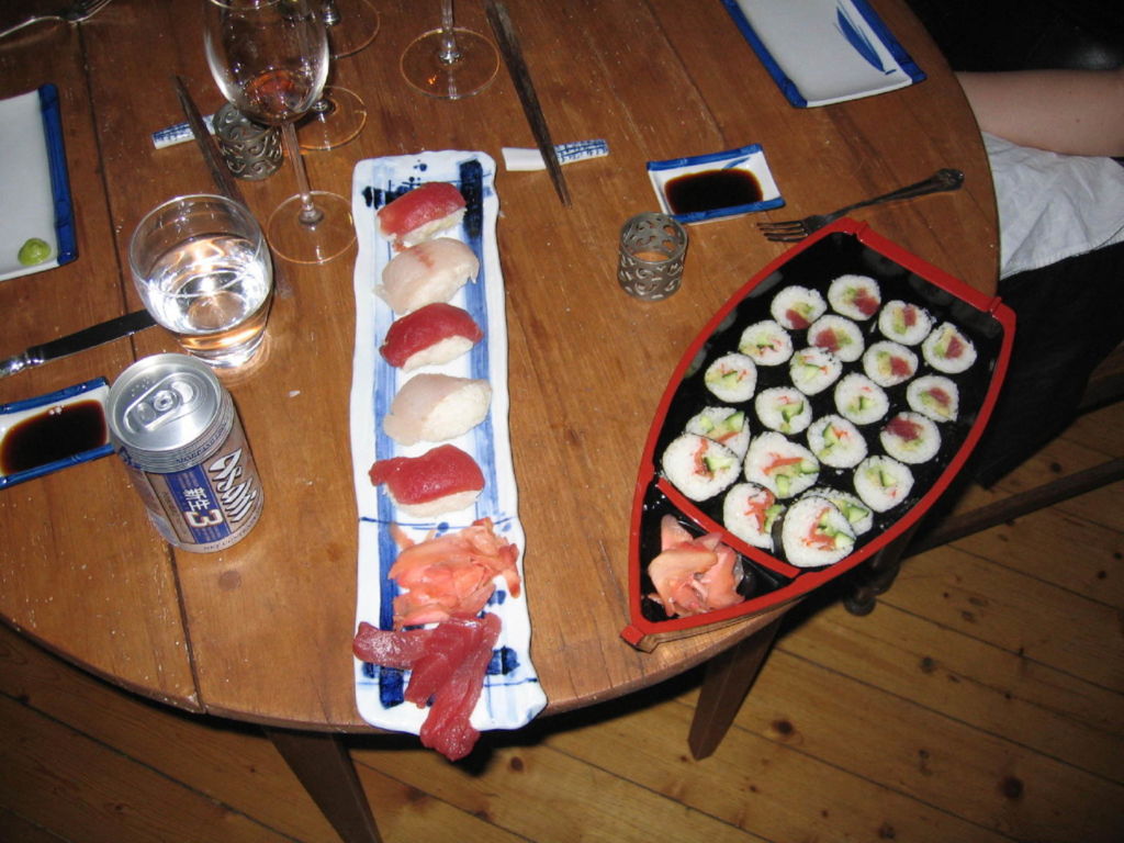 Tonnikala (maguro akami) sashimi - Resepti