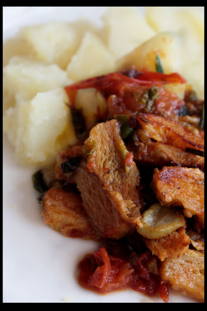 marinoidut soijaleikkeet - Resepti