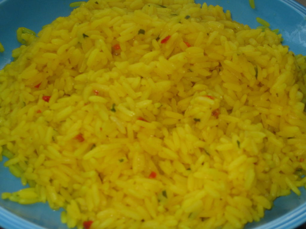 Keltainen riisi - Resepti