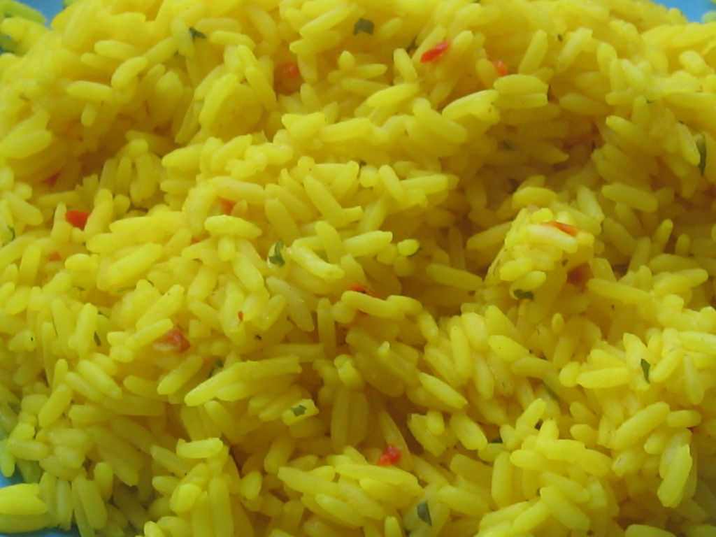 Keltainen riisi - Resepti