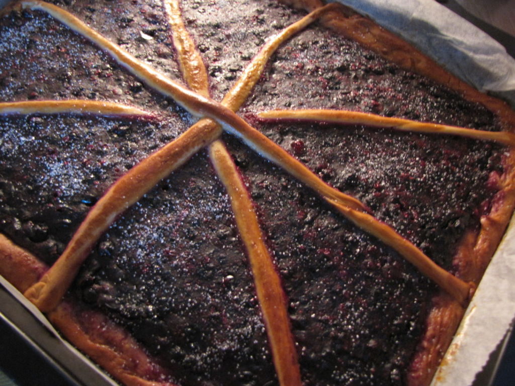 Mustikkapiirakka - Resepti