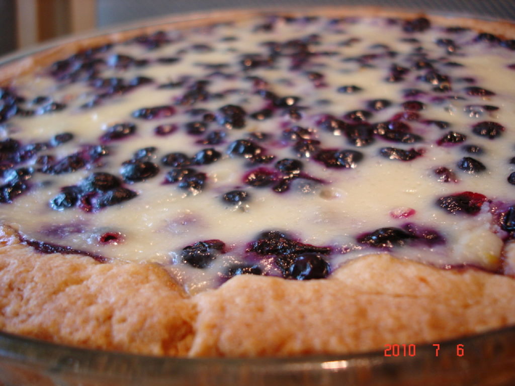 Mustikkapiirakka - Resepti