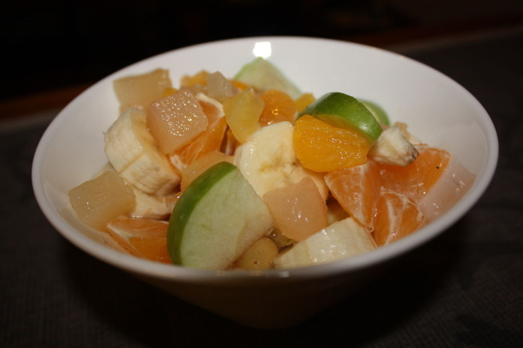 Poreileva hedelmäsalaatti - Resepti