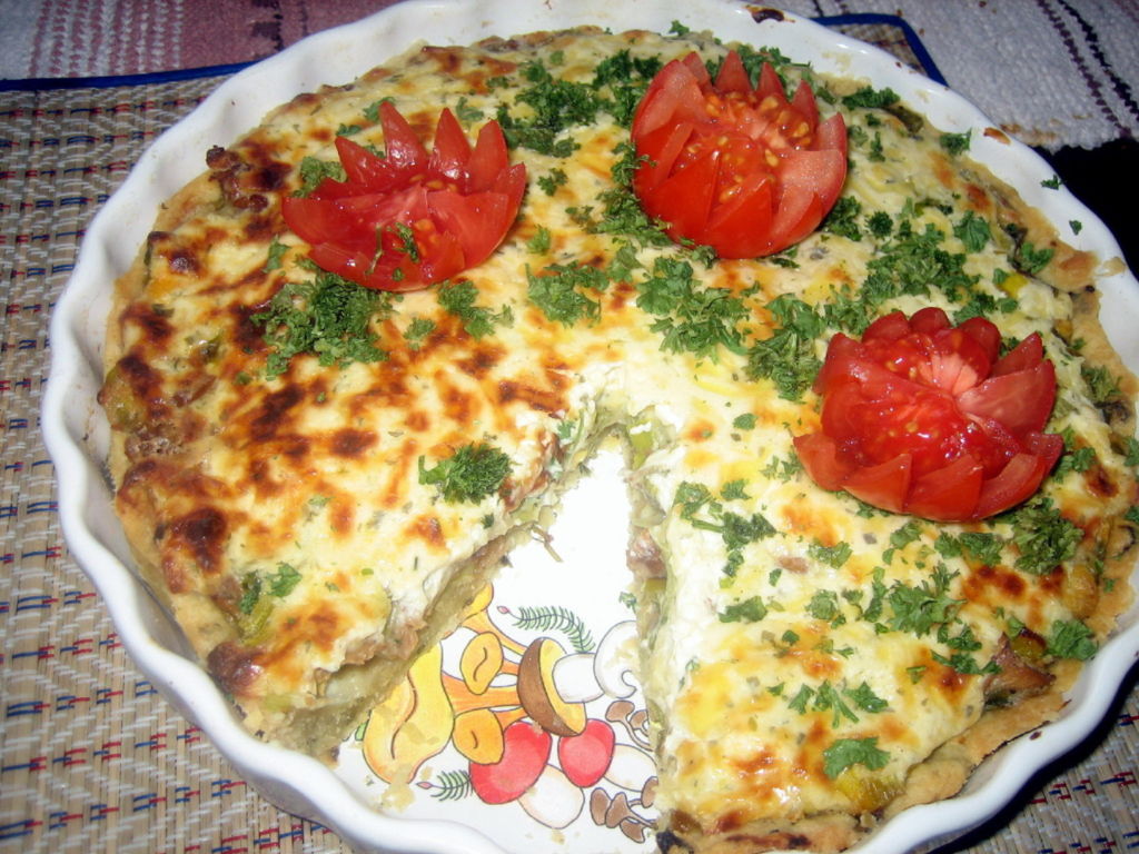 Minun oma Kasvispiirakka - Resepti