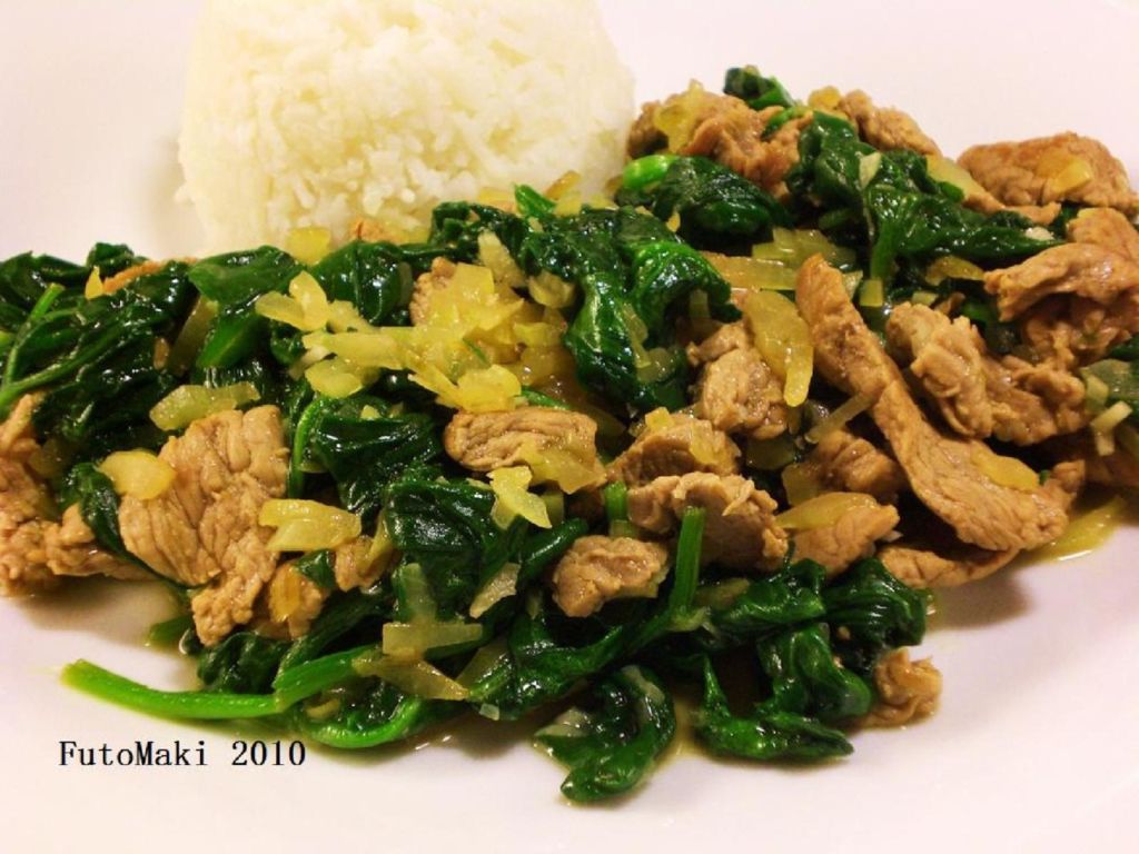 Beef & Spinach - Resepti