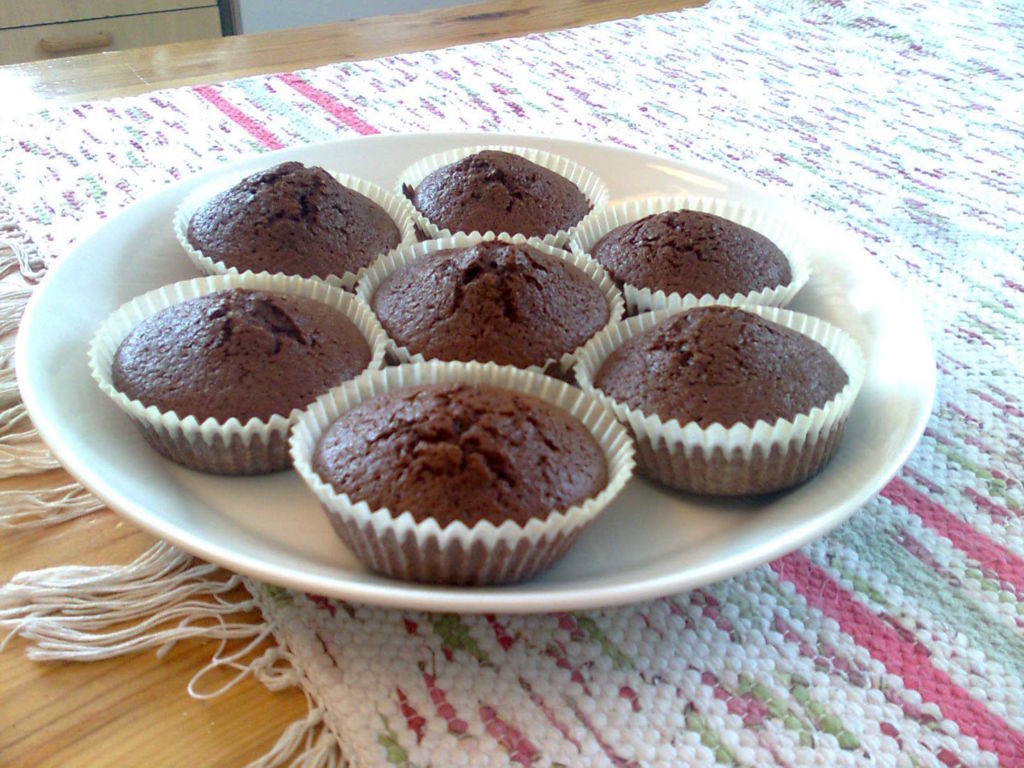 Suklaamuffinit - Resepti