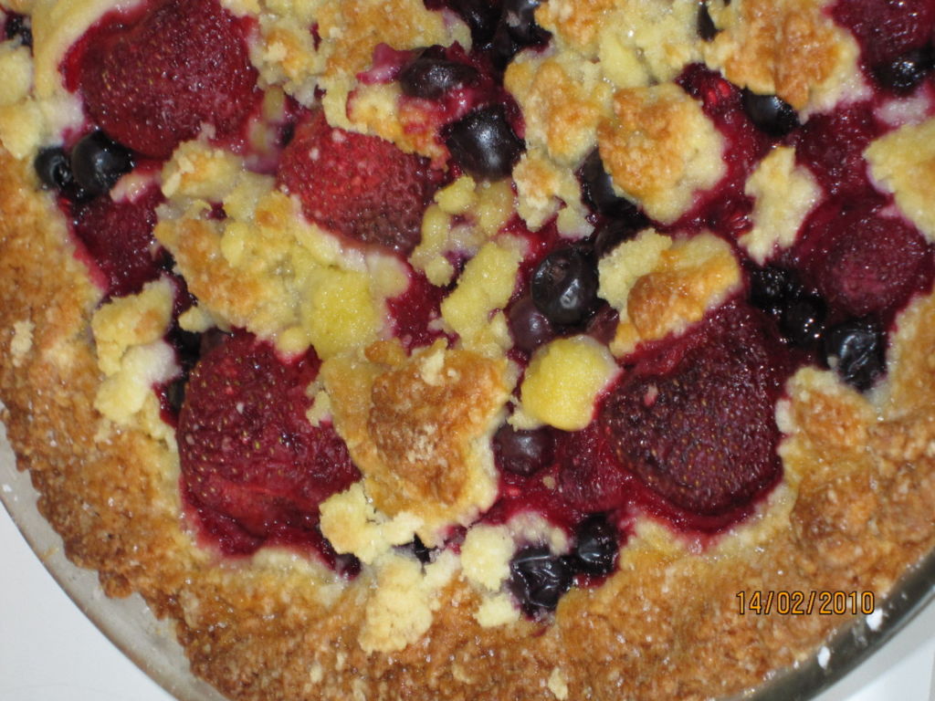 Marjapiirakka - Resepti