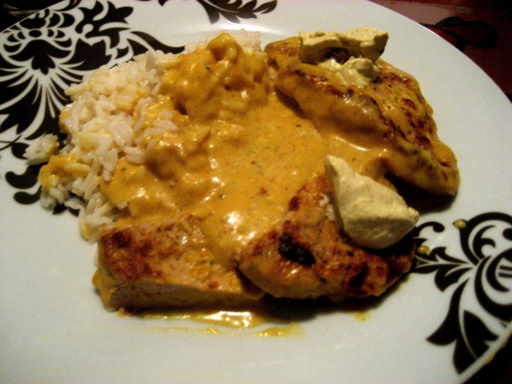 Kanapalat curry-kermakastikkeessa - Resepti