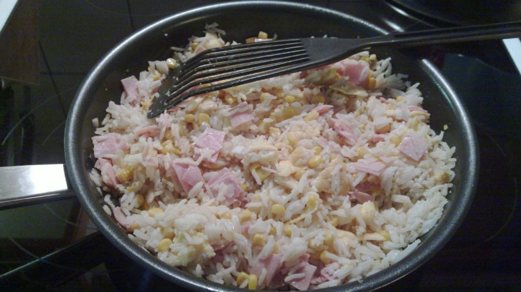 Paistettu riisi - Resepti