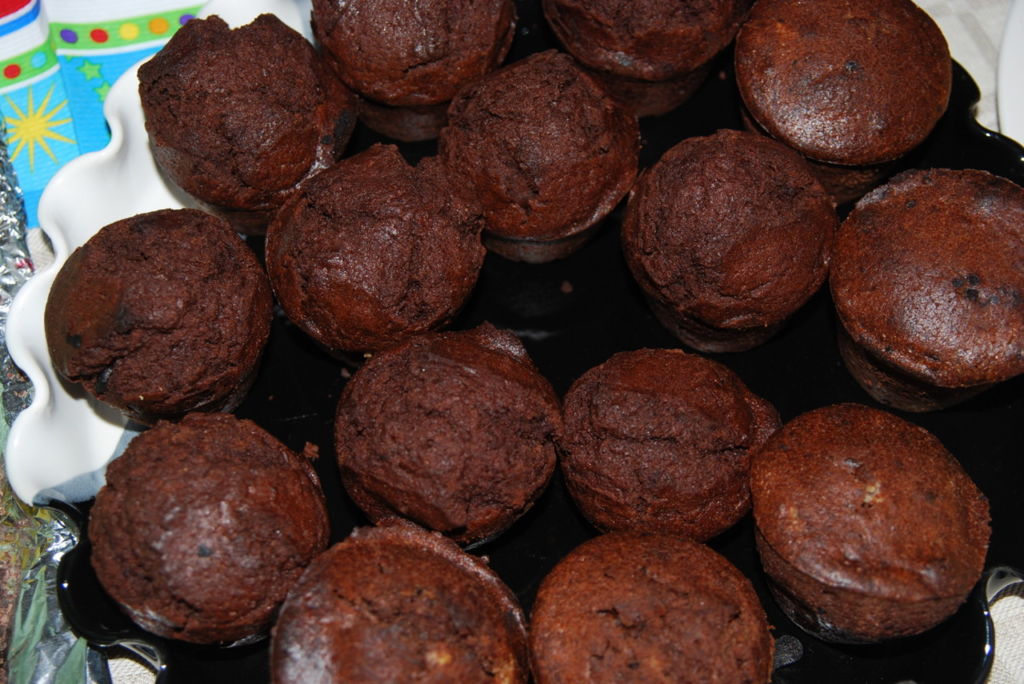 suklaa muffinit - Resepti