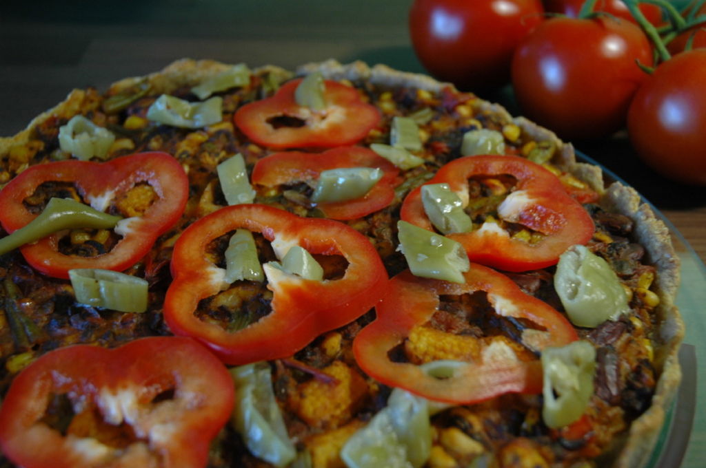 texmex-piirakka - Resepti