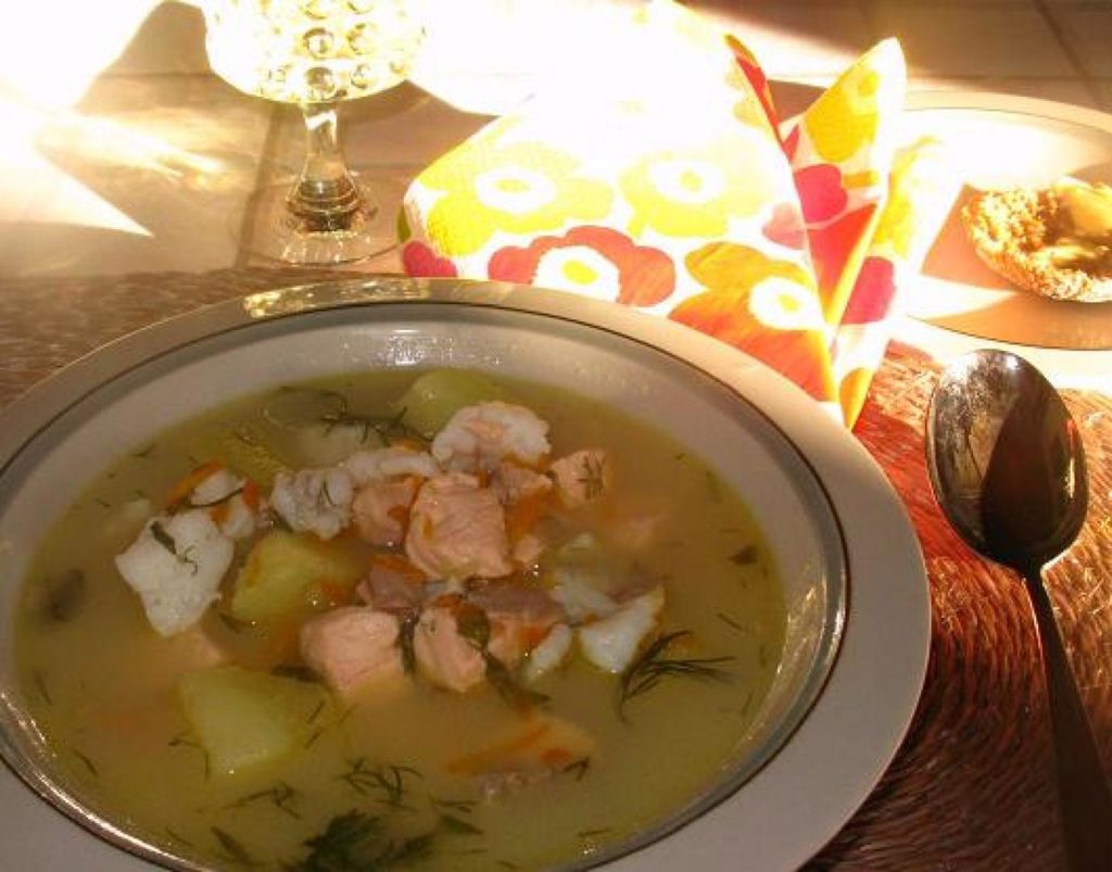 Kahden kalan keitto - Resepti