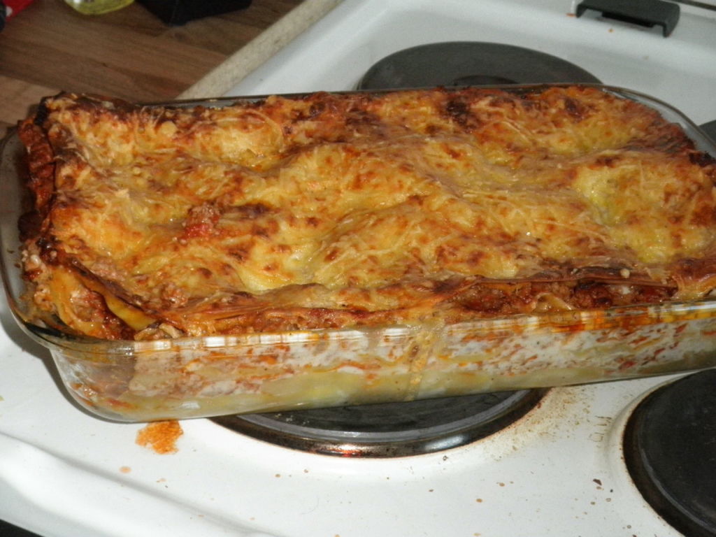 Jauheliha lasagne - Resepti