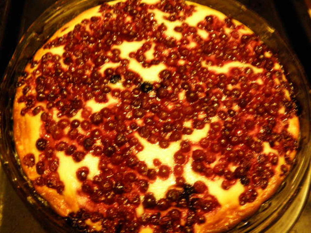 puolukka-rahkapiirakka - Resepti