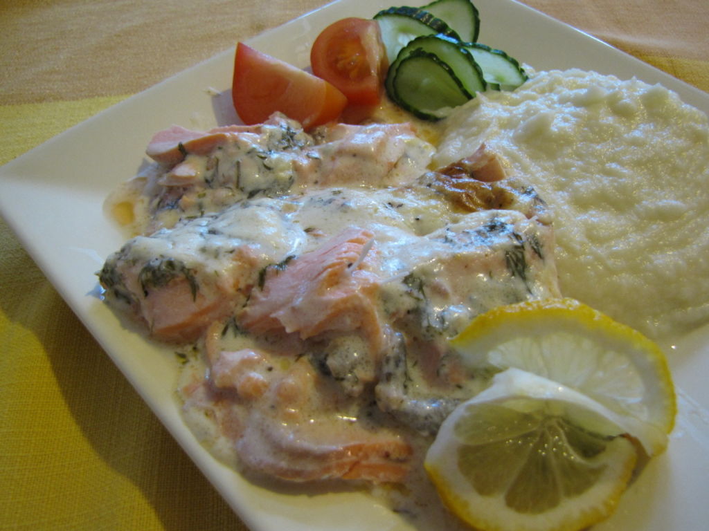 Sitruunainen uunilohi - Resepti