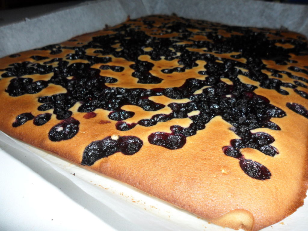 Mustikkapiirakka - Resepti