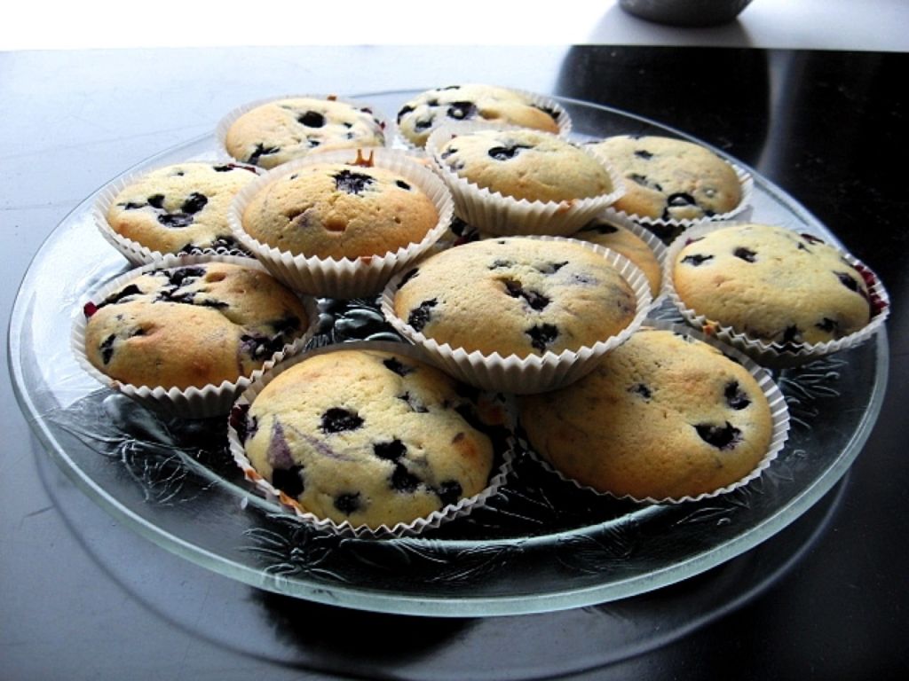 Mustikkamuffinssit - Resepti | Kotikokki.net