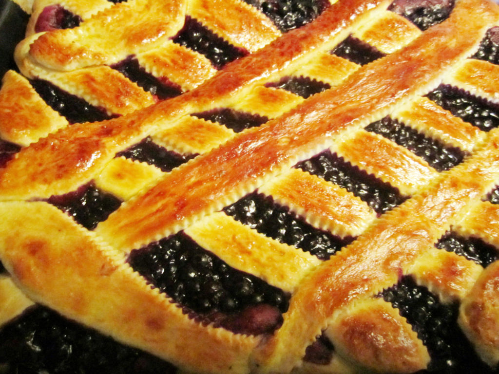 Perinteinen mustikkapiirakka - Resepti