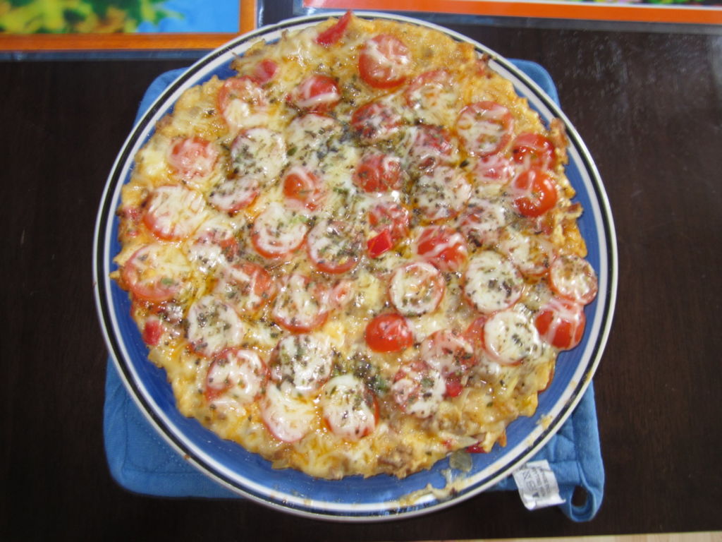 Anopin munakaspizza - Resepti